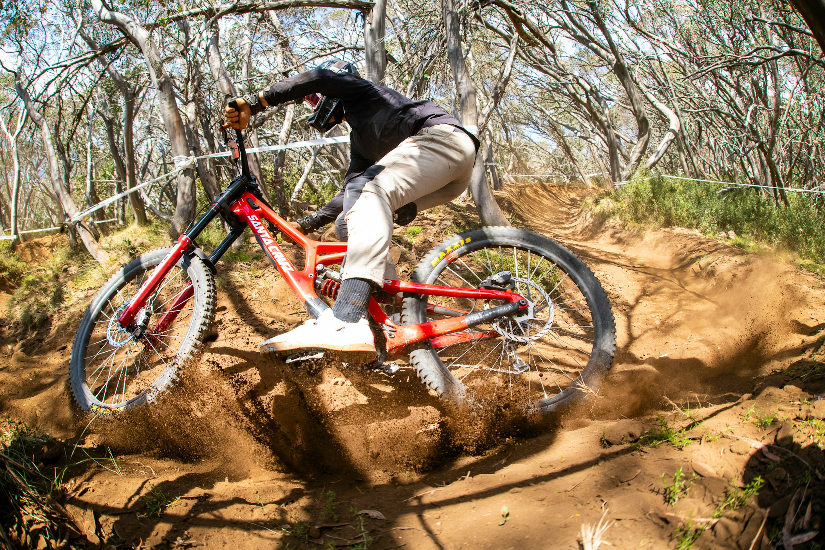 Dust blows riders away during opening day downhill practice | GWM ...